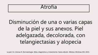 Exploración Física De La Piel y Lesiones Cutáneas Elementales | PPTX