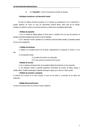 Exploracion neurologica | PDF