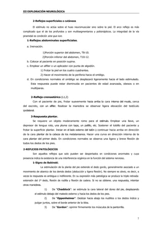 Exploracion neurologica | PDF