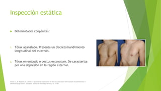 Exploracion pulmonar | PPTX
