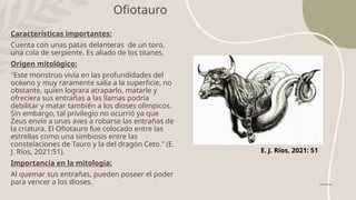 Explorando las bestias de la Mitología Grecorromana_LourdesHernández (1 ...