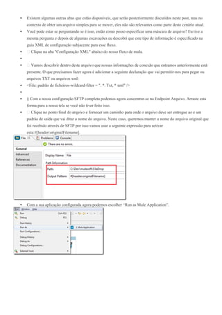 Explorando mule esb sftp adapter | PDF