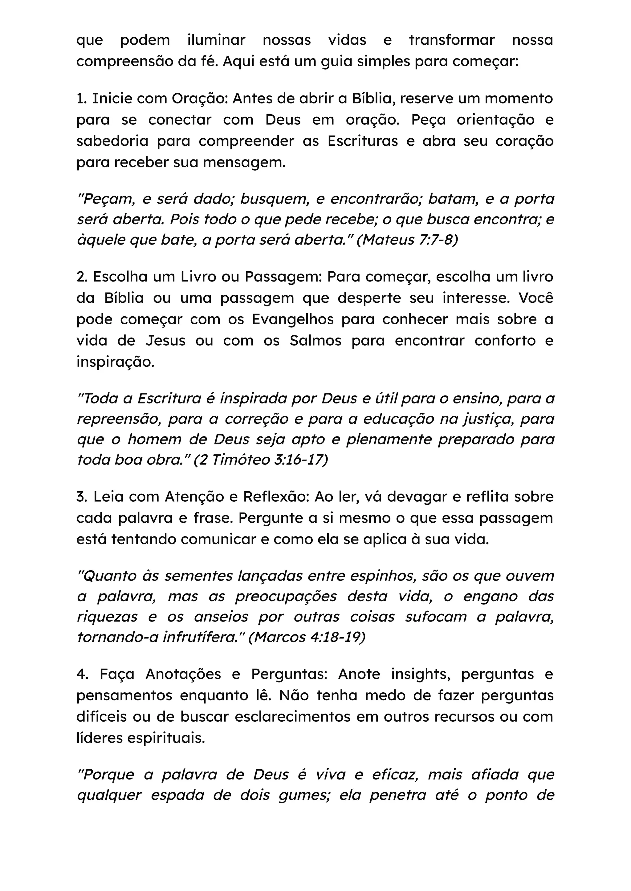 Explorando o Poder da Fé na Vida Cotidiana | PDF