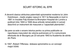 Explorari functionale pulmonare 1 | PPT