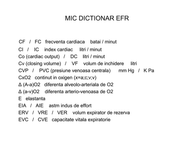 Explorari functionale pulmonare 1 | PPT