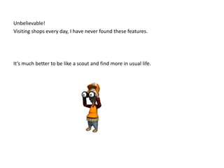 Exploration in stores | PPTX