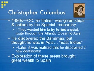 Explorationandcolonizationofeurope | PPT