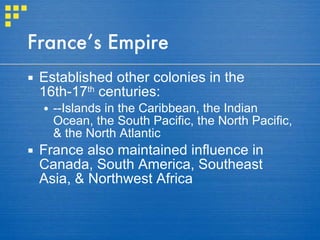 Explorationandcolonizationofeurope | PPT