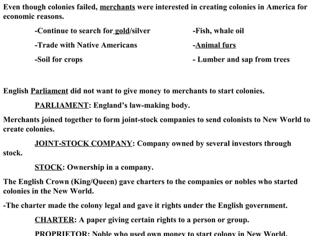 European Exploration and Colonization power point | PPT