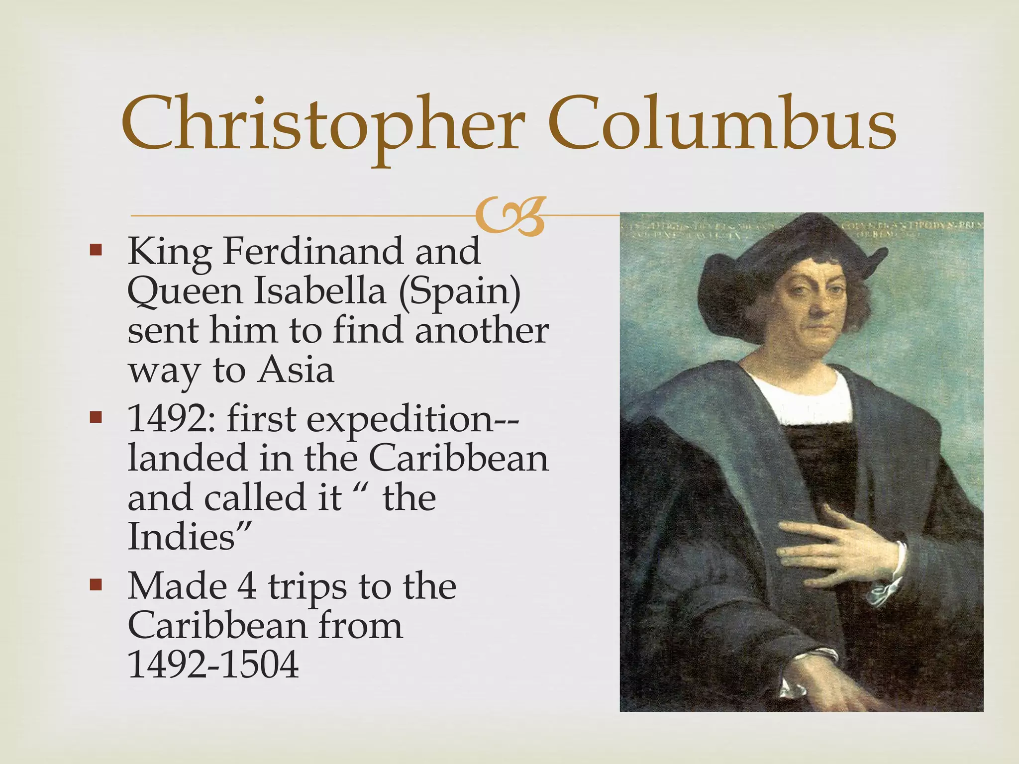 Exploration and colonization updated 11 12 | PPT
