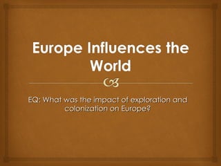 Exploration and colonization updated 11 12 | PPT