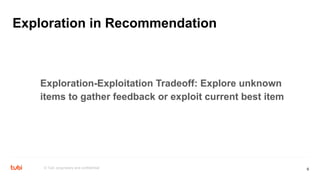 Exploration and diversity in recommender systems | PPT