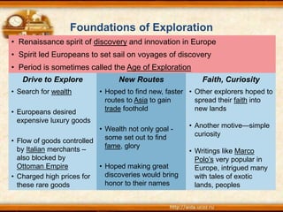 Early explorations and the way forward.ppt