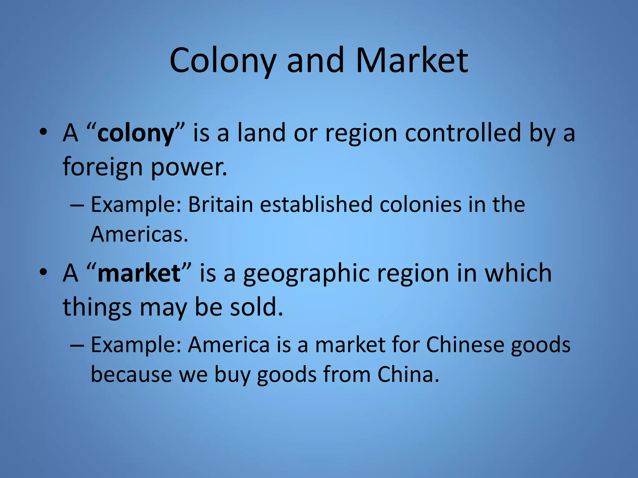 Exploration & Colonization Presentation | PPTX