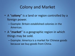 Exploration & Colonization Presentation | PPTX