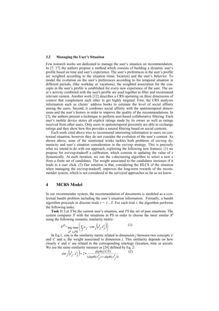 Exploration exploitation trade off in mobile context-aware recommender systems | PDF