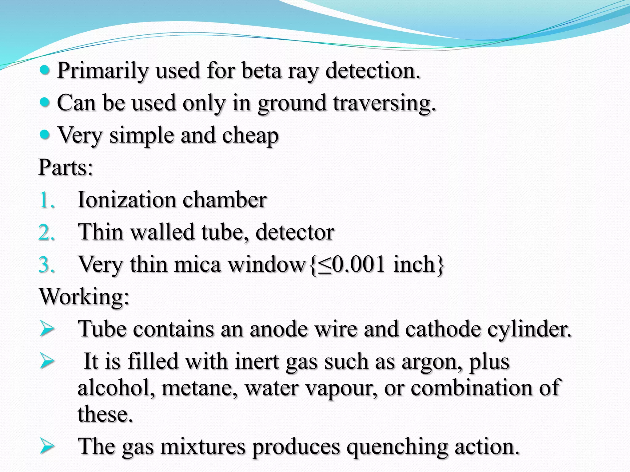 Exploration Geology- Radioactive method of exploration | PPTX