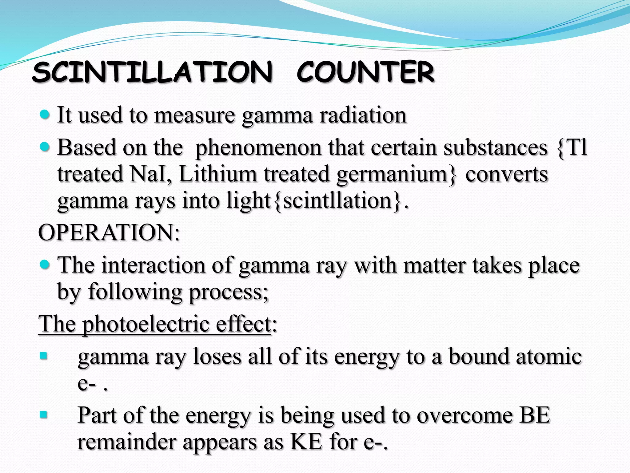 Exploration Geology- Radioactive method of exploration | PPTX