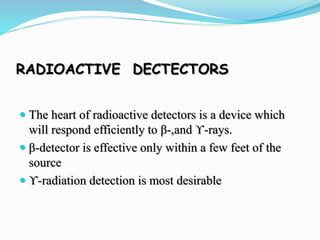 Exploration Geology- Radioactive method of exploration | PPTX