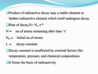 Exploration Geology- Radioactive method of exploration | PPTX