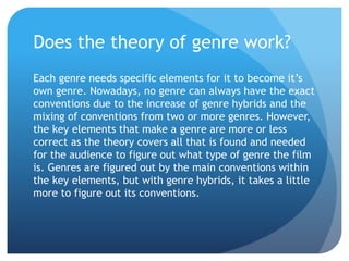Exploration in genre | PPTX