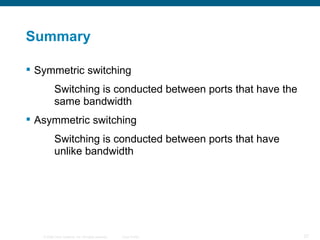 Exploration Lan Switching Chapter2 | PPT