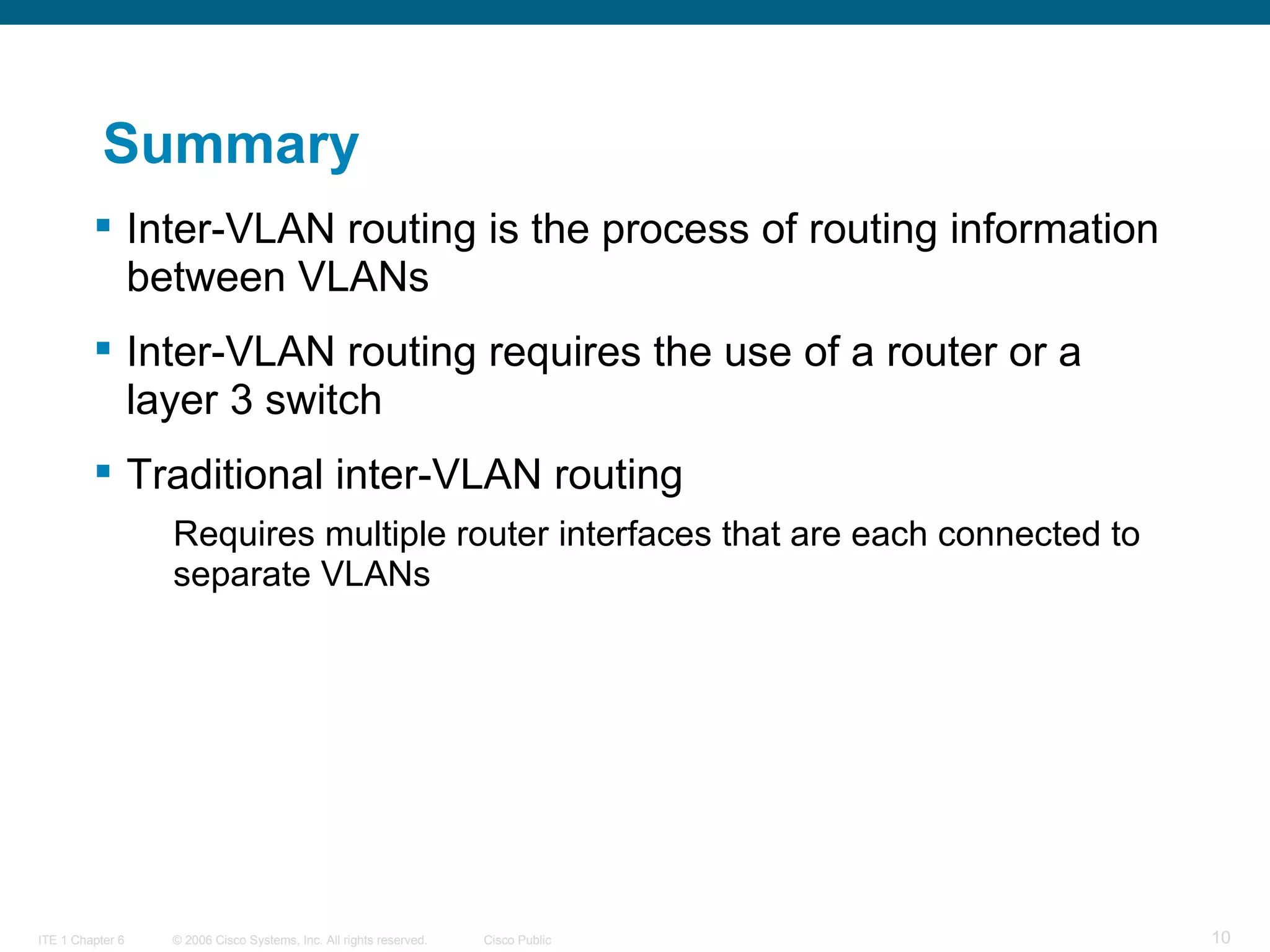 Inter-Vlan Routeando | PPT