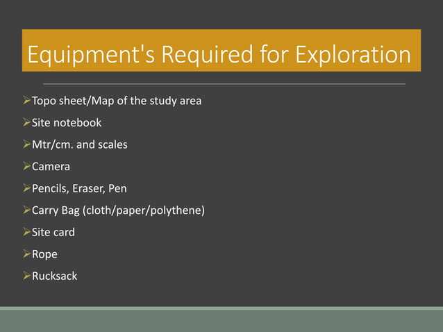 Exploration Method’s in Archaeological Studies & Research | PPTX ...
