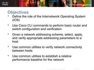 CCNA 1: Networking Exploration Network Chapter11 | PPT