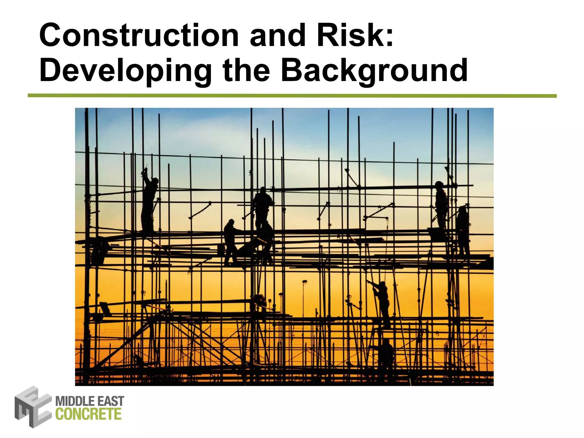 Exploration of risks and risk management in construction project ...
