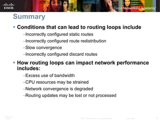 Exploration Routing Chapter 4 | PPT | Computer Networking | Computing