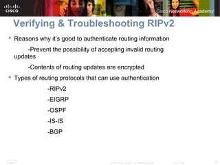 CCNA Exploration 2 - Chapter 7 | PPT