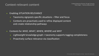 Enabling Exploratory Discovery Through Taxonomy | PPT
