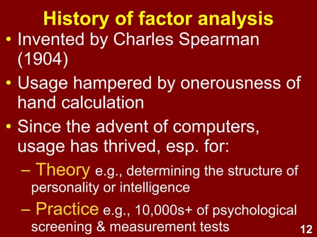 Exploratory factor analysis | ODP | Science