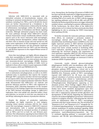 Exploratory Proteomic Profiling of SARS-CoV-2 Infected THP-1 ...