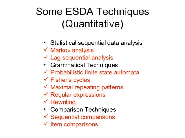 Exploratory Sequential Data Analysis2 | PPT
