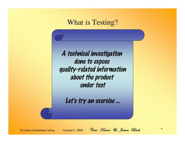 Exploratory Testing | PDF | Educational Assessment | Education