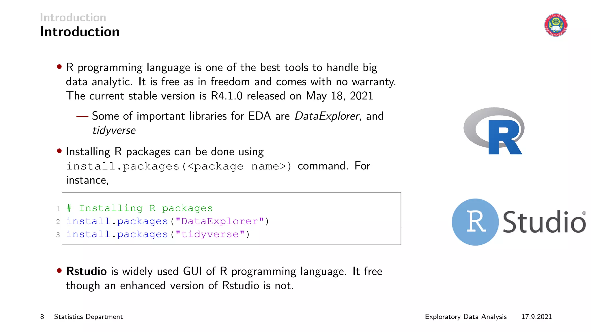 Exploratory data analysis | PDF