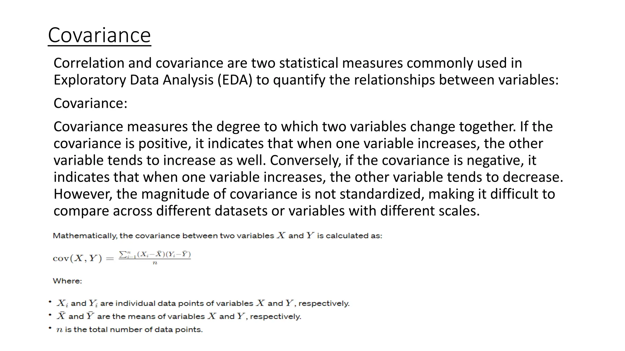 Exploratory Data Analysis.pptx for Data Analytics | PPTX