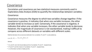 Exploratory Data Analysis.pptx for Data Analytics | PPTX