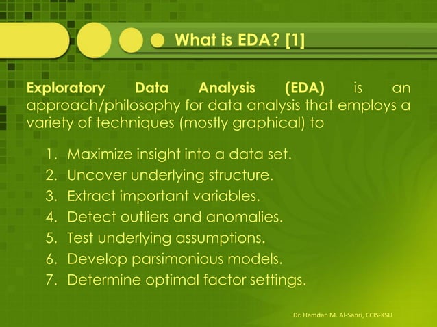 Exploratory data analysis data visualization | PDF