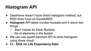 Exploratory Data Analysis in Spark | PDF
