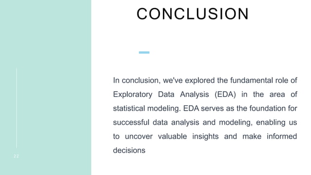 EXPLORATORY DATA ANALYSIS IN STATISTICAL MODeLING.pptx