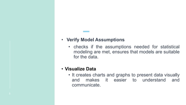 EXPLORATORY DATA ANALYSIS IN STATISTICAL MODeLING.pptx