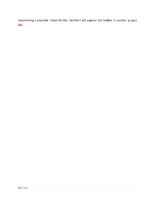 Exploratory data analysis project | PDF