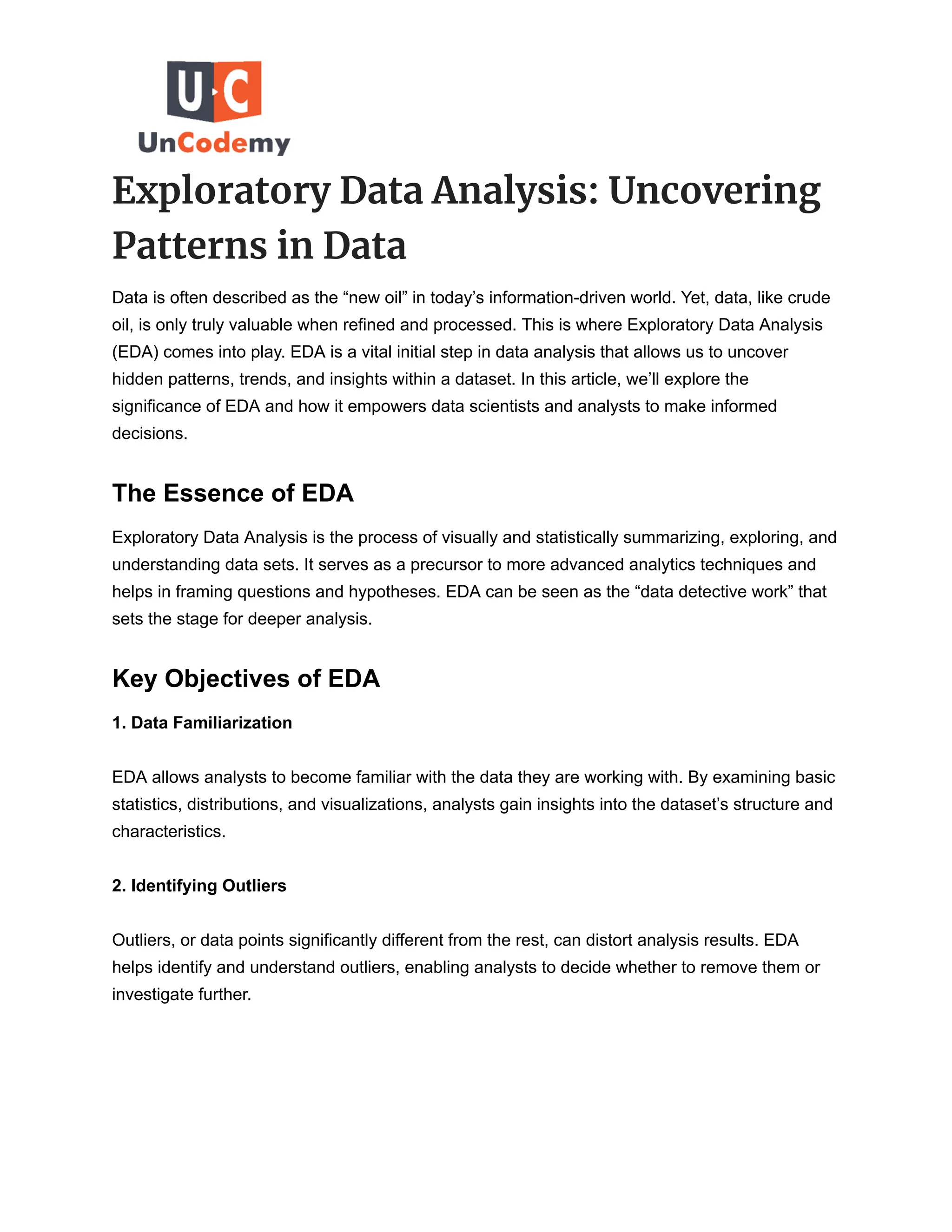 Exploratory Data Analysis_ Uncovering Patterns in Data.pdf