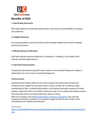 Exploratory Data Analysis_ Uncovering Patterns in Data.pdf