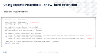 Exploratory Data Analysis with Sweetviz in Incorta | PPT