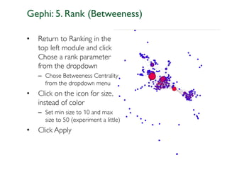 Exploratory facebook social network analysis with gephi | PDF