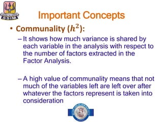 Exploratory factor analysis | PPTX